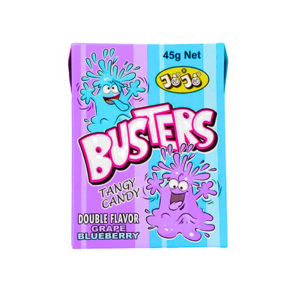 Busters Tangy Candy | Grape Blueberry | 45g