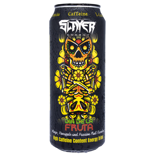Slayer Energy Drink - Dia De La Fruta 1 Mango, Pineapple & Passionfrui
