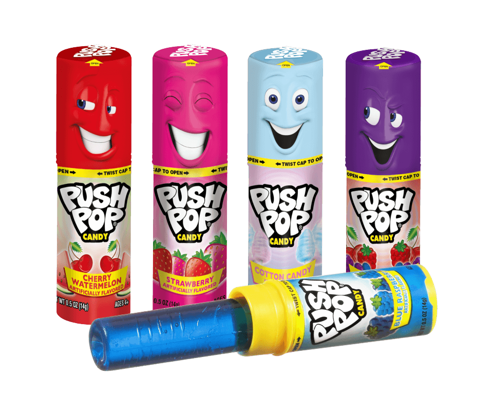 PUSH POP Candy Pop Fruit | Assorted