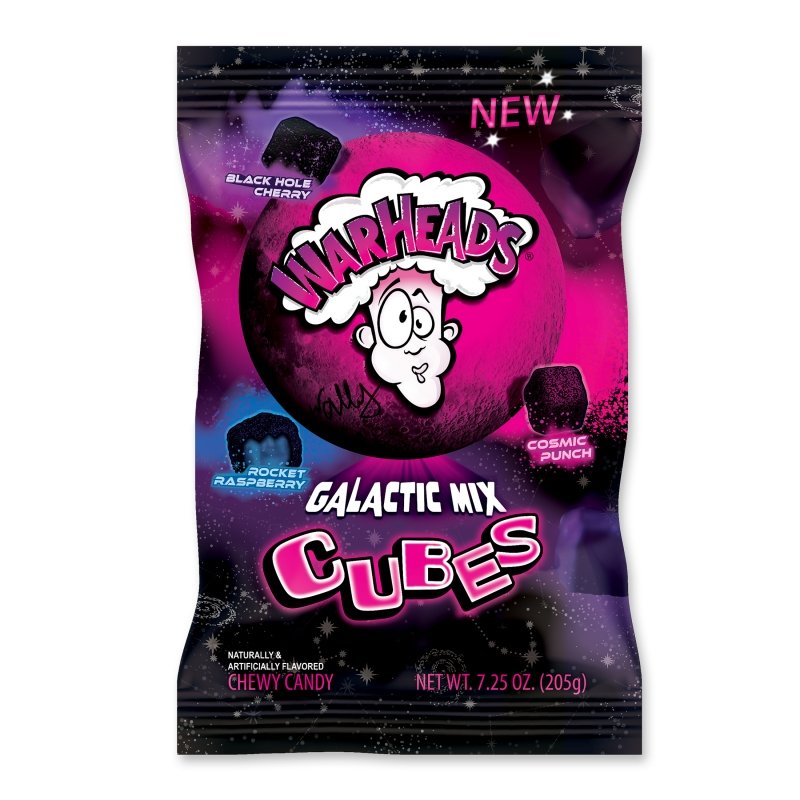 WARHEADS Galactic Cubes | 127g